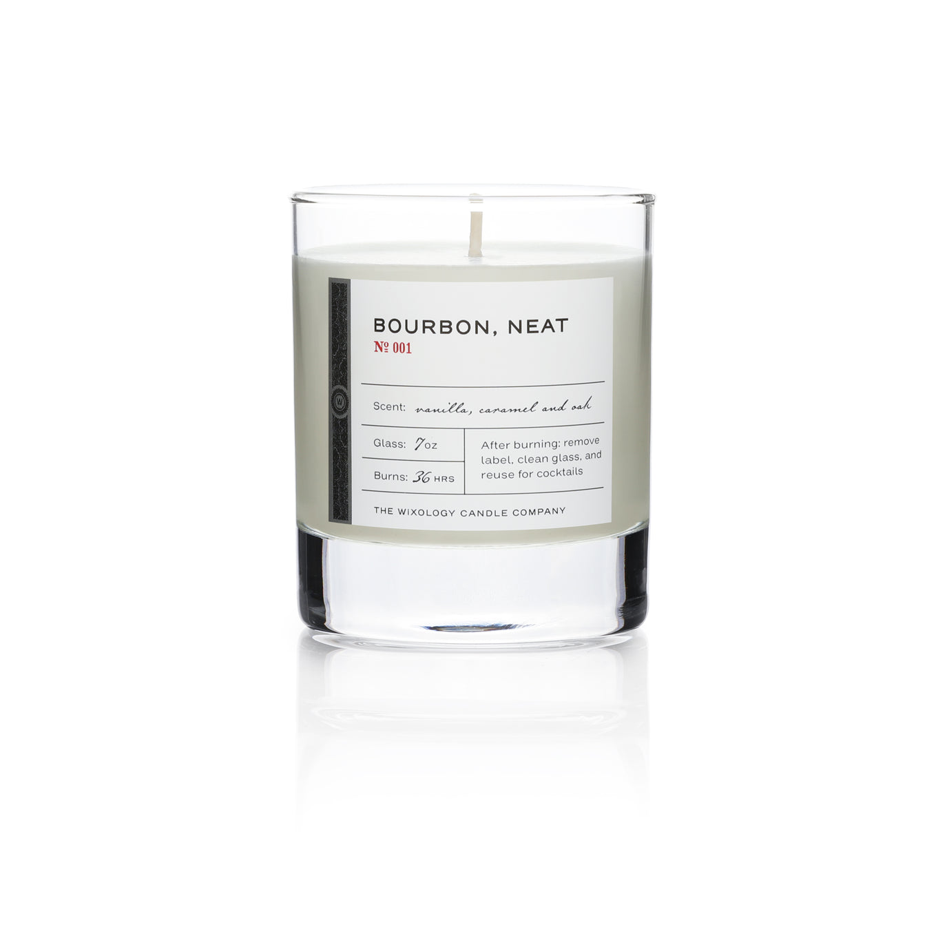 Bourbon Whiskey Candle (7 oz. old-fashioned glass) – Wixology Candle ...